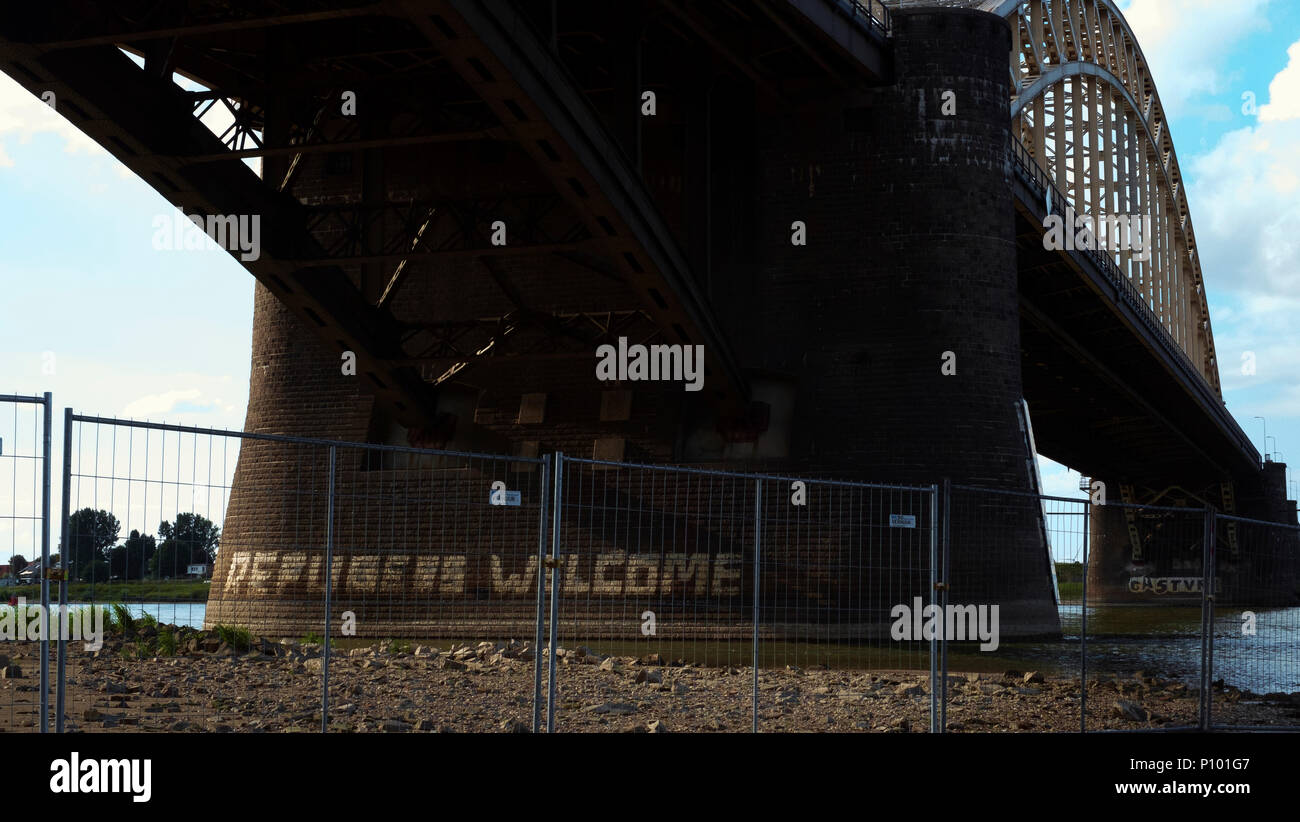 Nijmegen holland river waal bridge hi-res stock photography and images ...