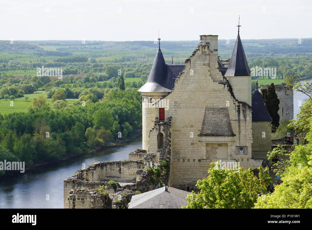 Chinon Castle High Resolution Stock Photography and Images - Alamy