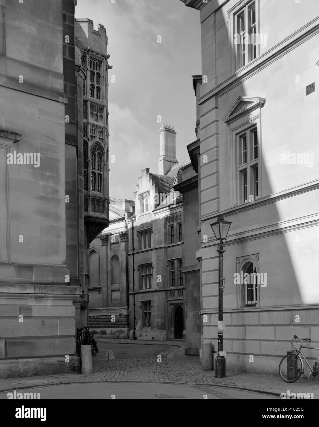 Trinity Hall College Cambridge on Trinity Lane Stock Photo - Alamy