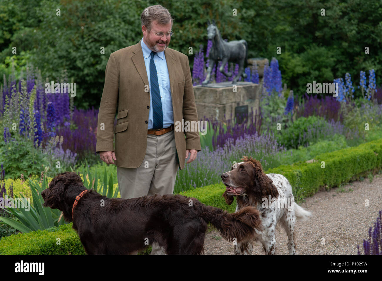 Fürst Ferdinand zu Castell-Castell, Castell, Germany Stock Photo - Alamy