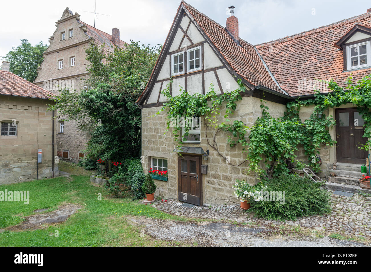 Schloss castell hi-res stock photography and images - Alamy