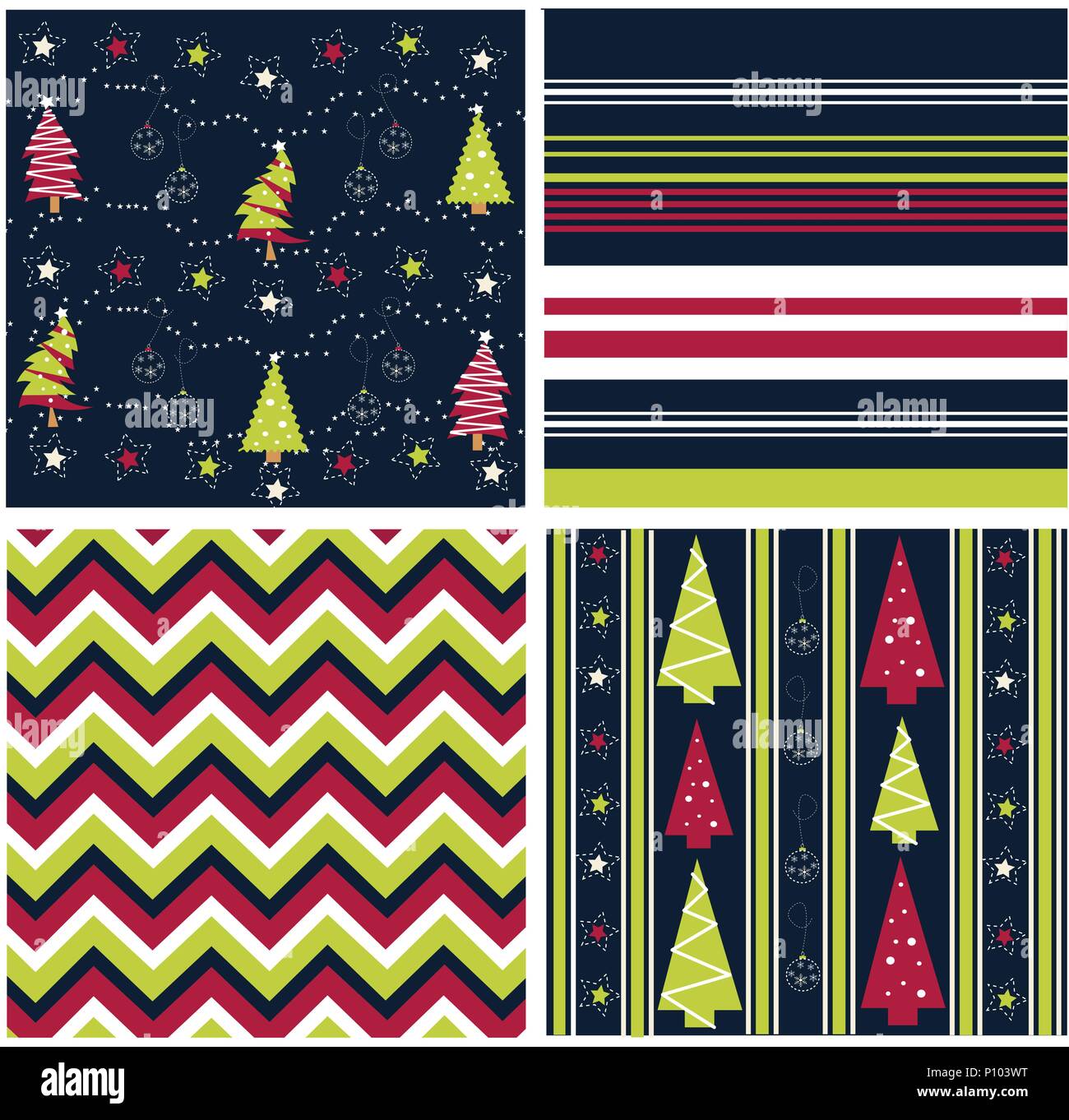 Seamless patterns with fabric texture, christmas texture Stock Vector ...