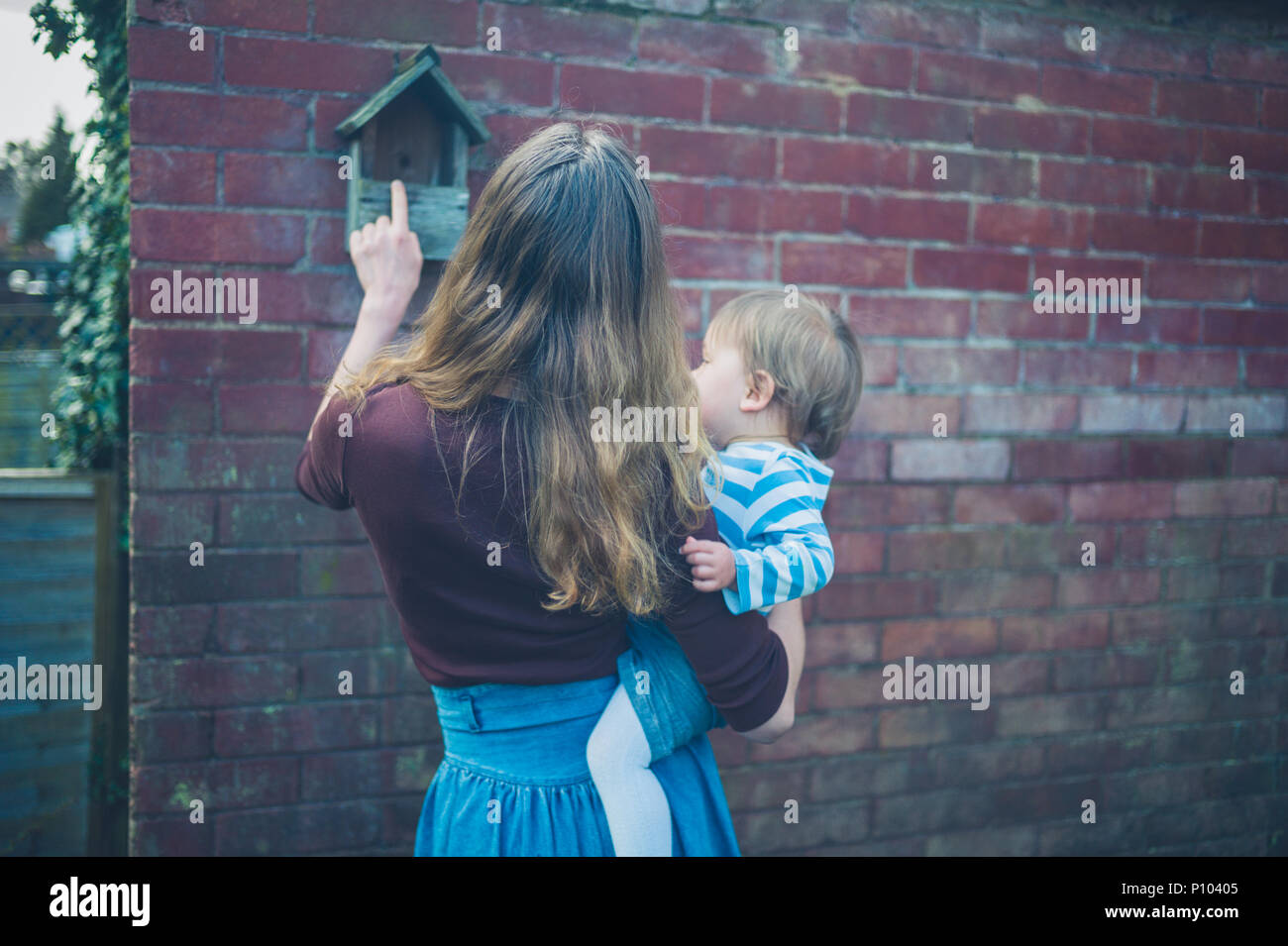 Boy pointing bird hi-res stock photography and images - Alamy
