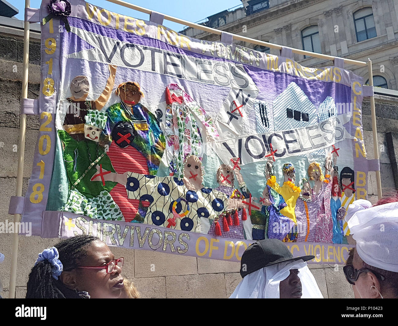 Suffragette banner hi-res stock photography and images - Alamy