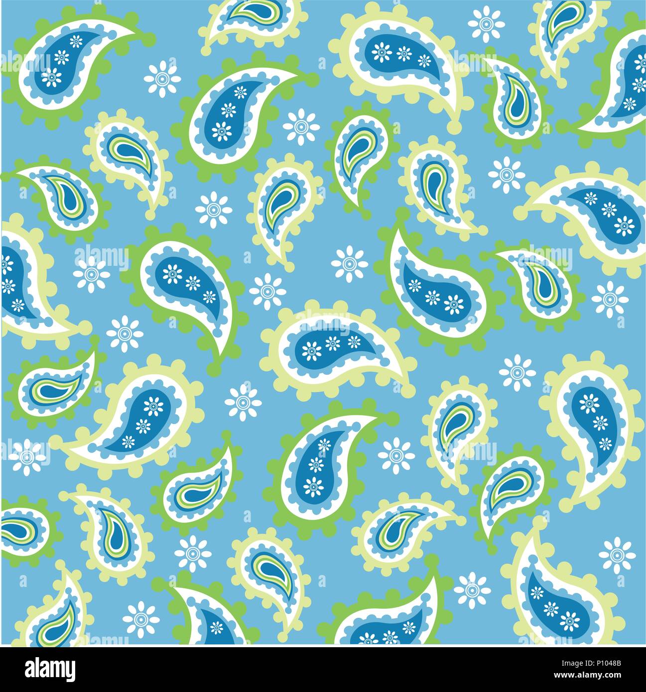 Paisley fabric Stock Vector Images - Alamy