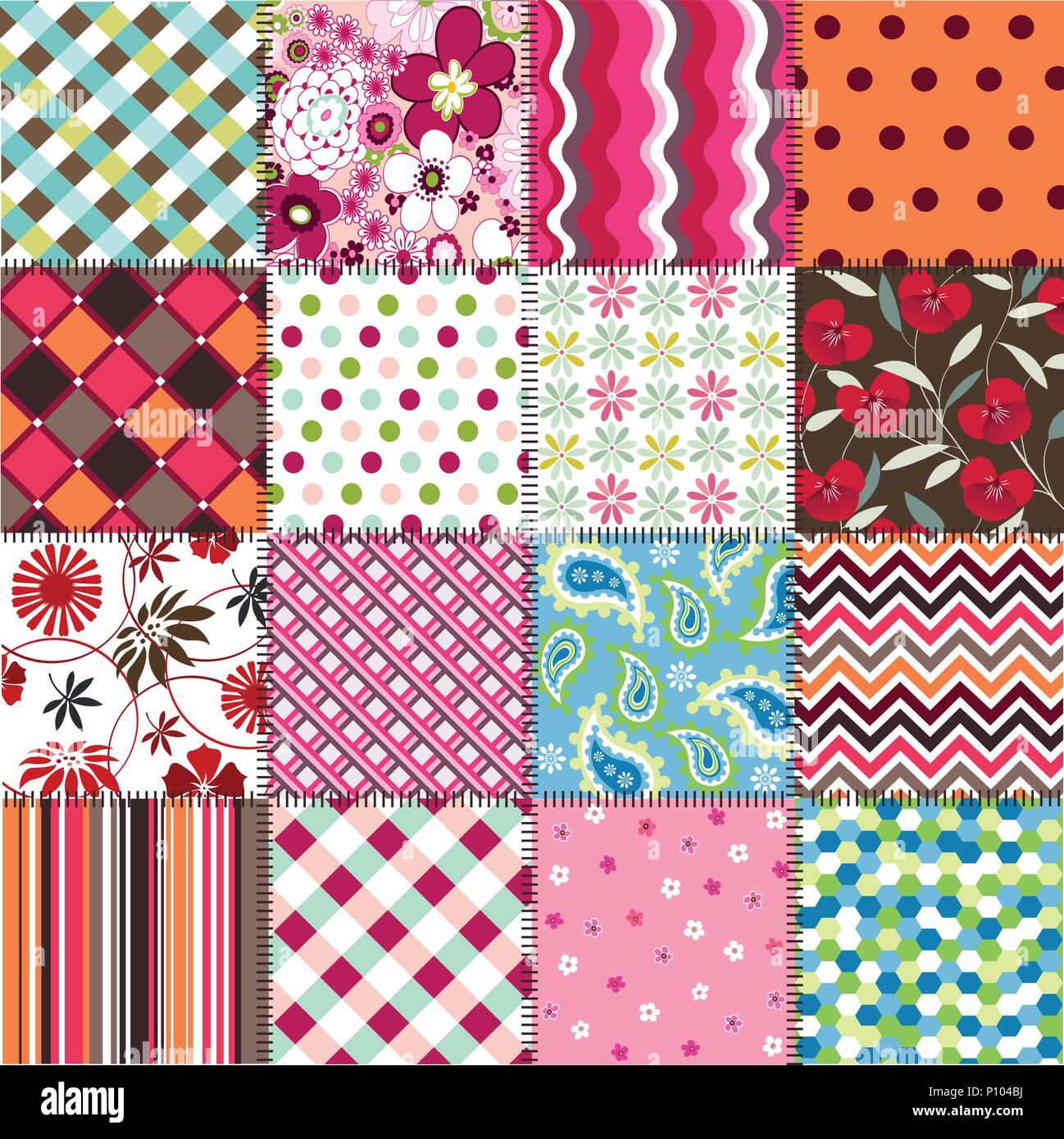 Natural line patterns Stock Vector Images - Alamy