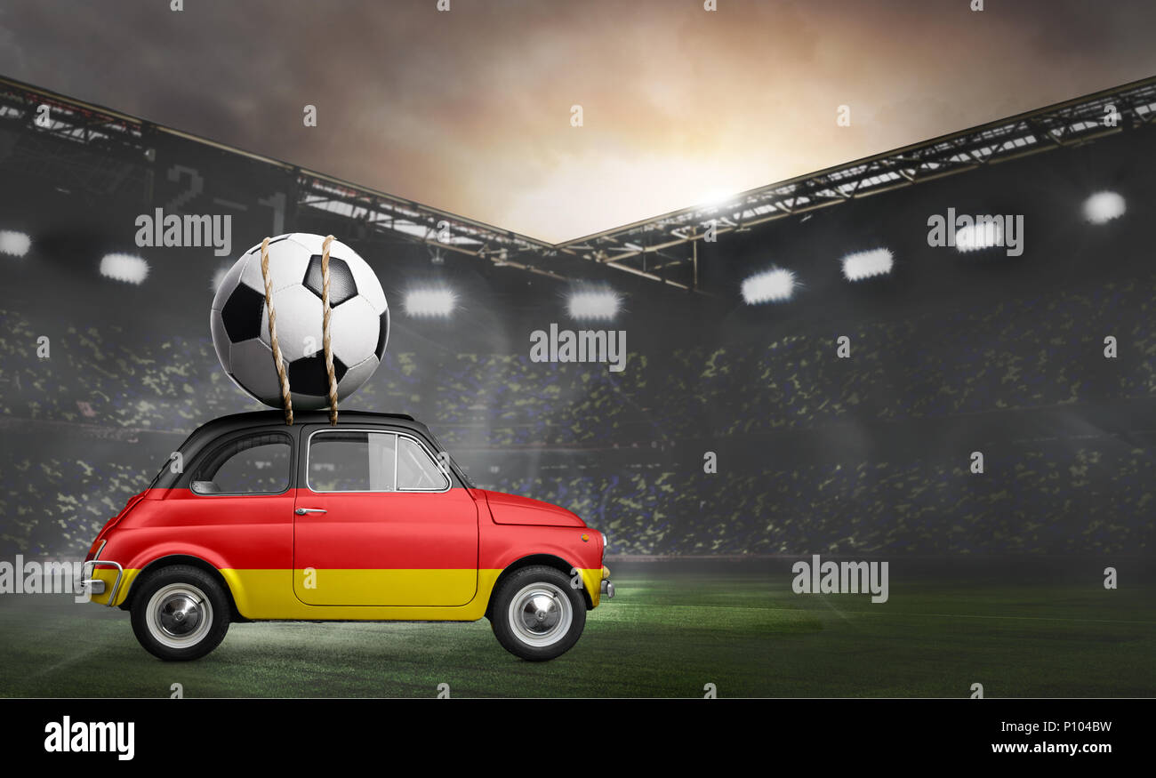 Car germany flag hi-res stock photography and images - Alamy