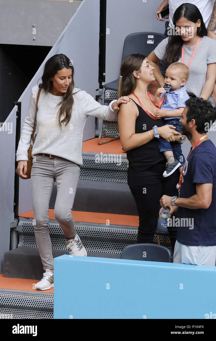Ana Boyer Preysler attends day five of the Mutua Madrid Open tennis ...