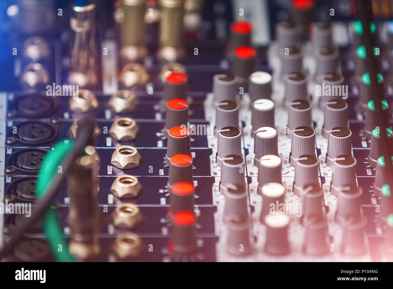 dj Control Panel Stock Photo - Alamy