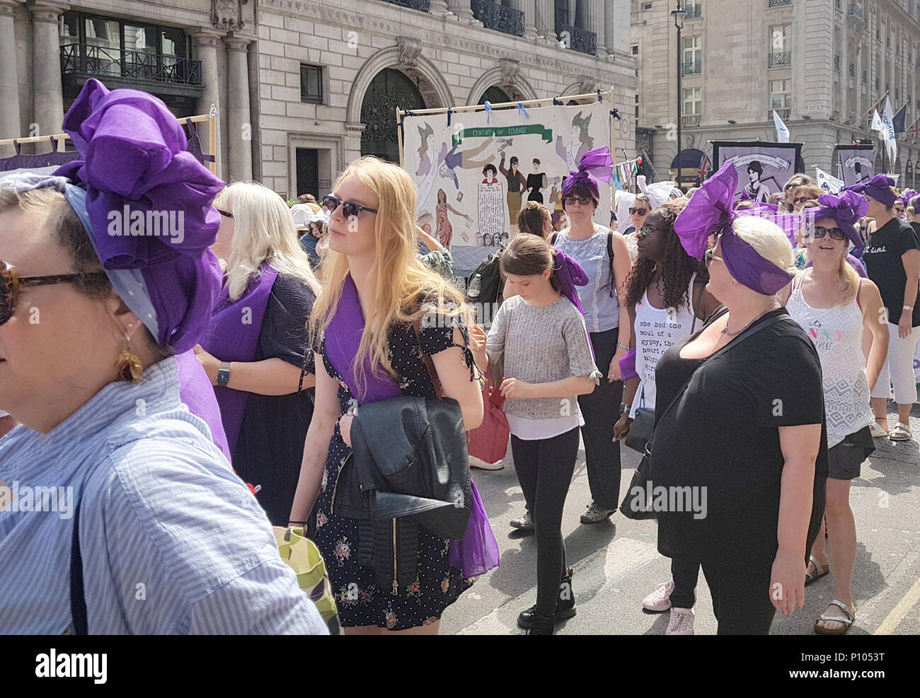 Colours suffragette movement hi-res stock photography and images - Alamy