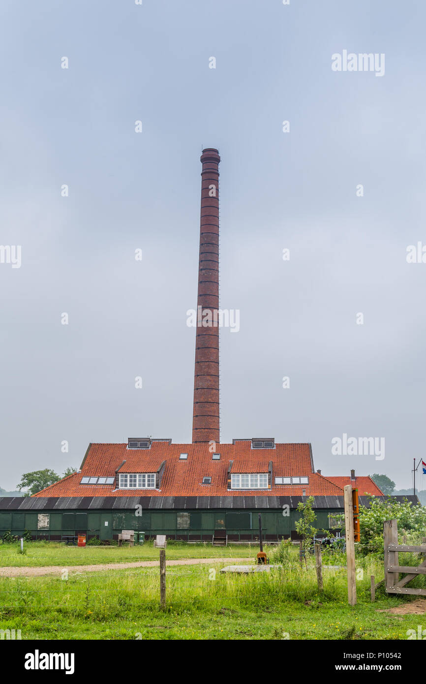 Ancient Dutch stone factory Stock Photo - Alamy