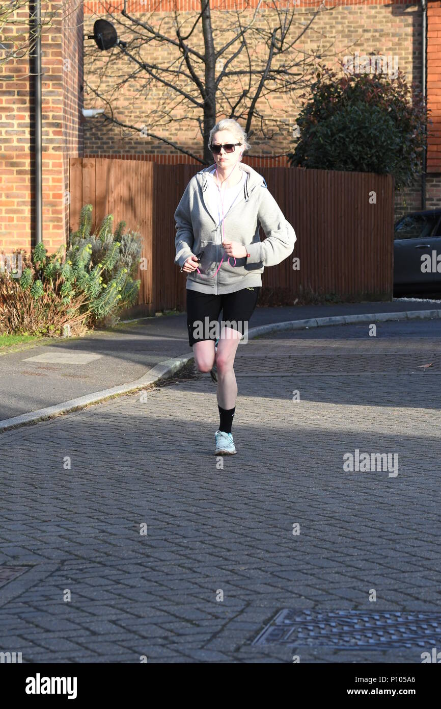 UKIP Leader Henry Bolton's Girlfriend Jo Marney Seen Jogging Near Her ...