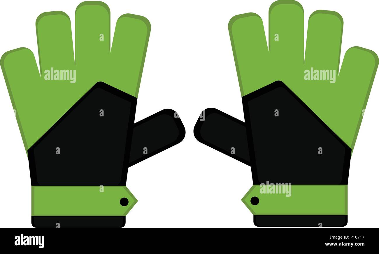 Isolated goalkeeper gloves icon Stock Vector Image & Art - Alamy