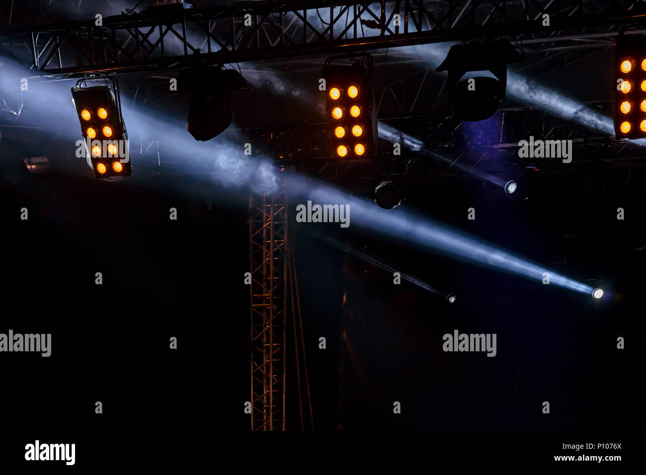Spotlight stage with lights hi-res stock photography and images - Alamy