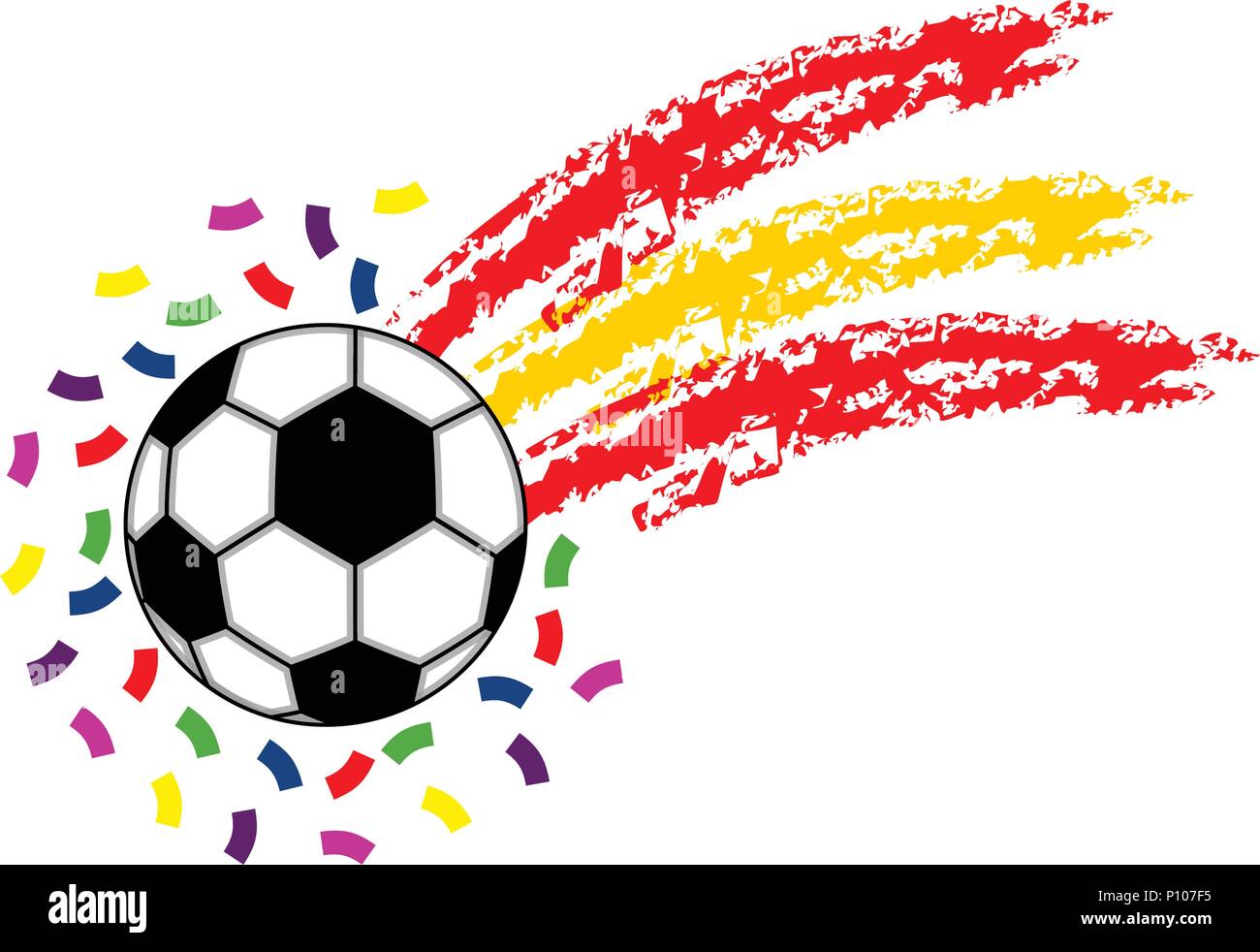 Spanish team football Stock Vector Images - Alamy