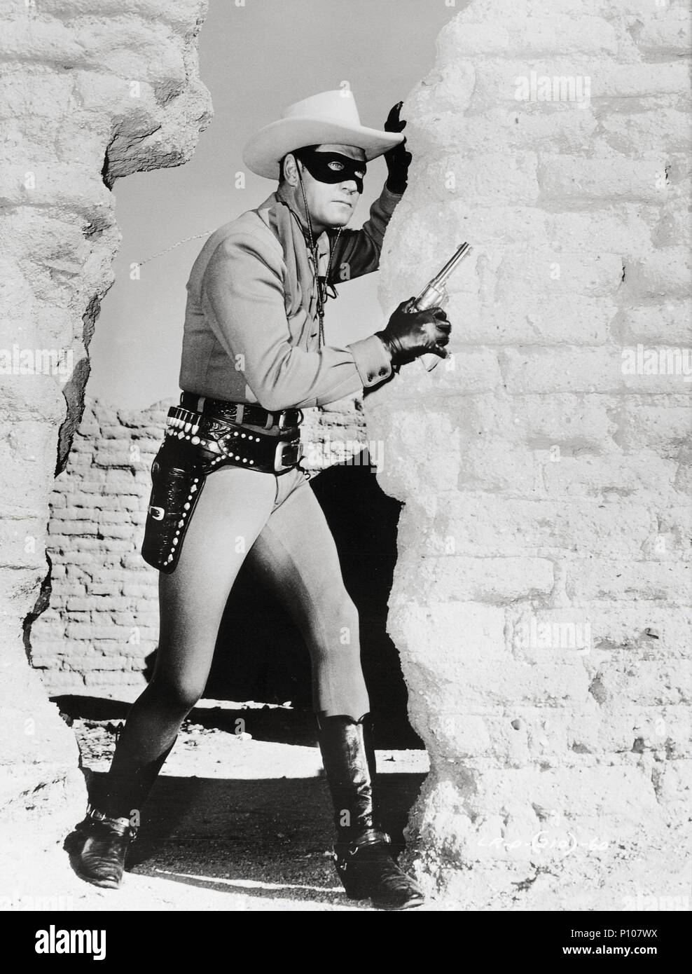 Clayton moore lone ranger hi-res stock photography and images - Alamy