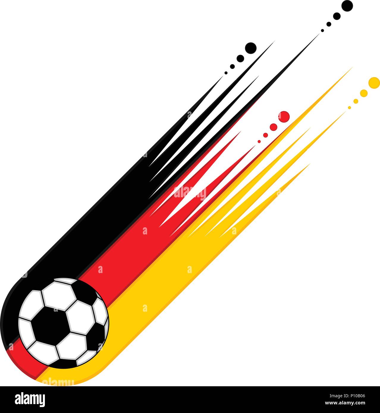 German football play Stock Vector Images - Alamy