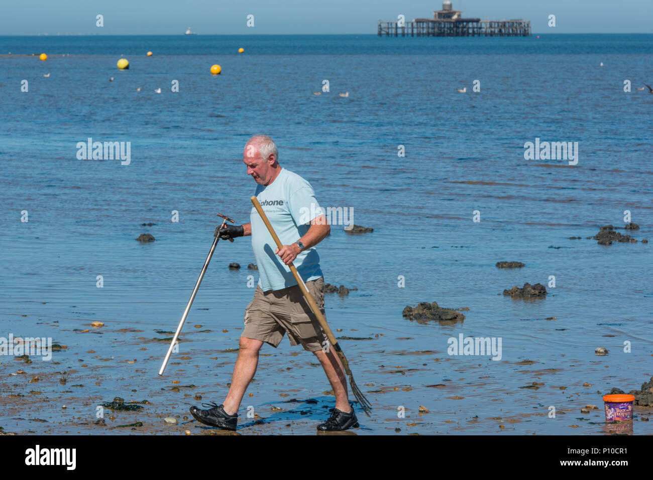 Lugworm pump hi-res stock photography and images - Alamy