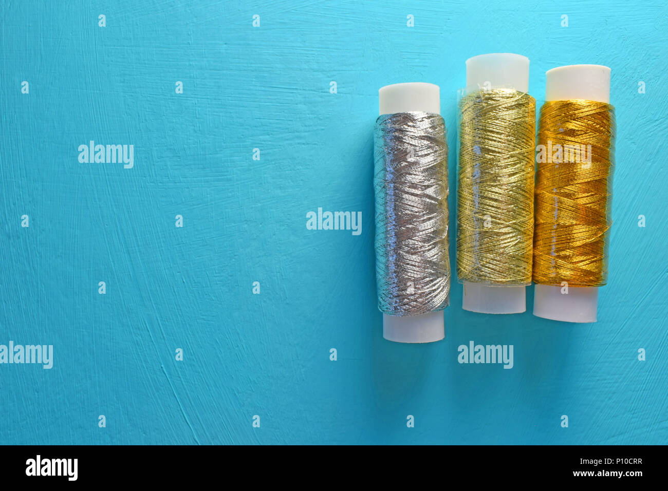 Gold thread embroidery hi-res stock photography and images - Alamy