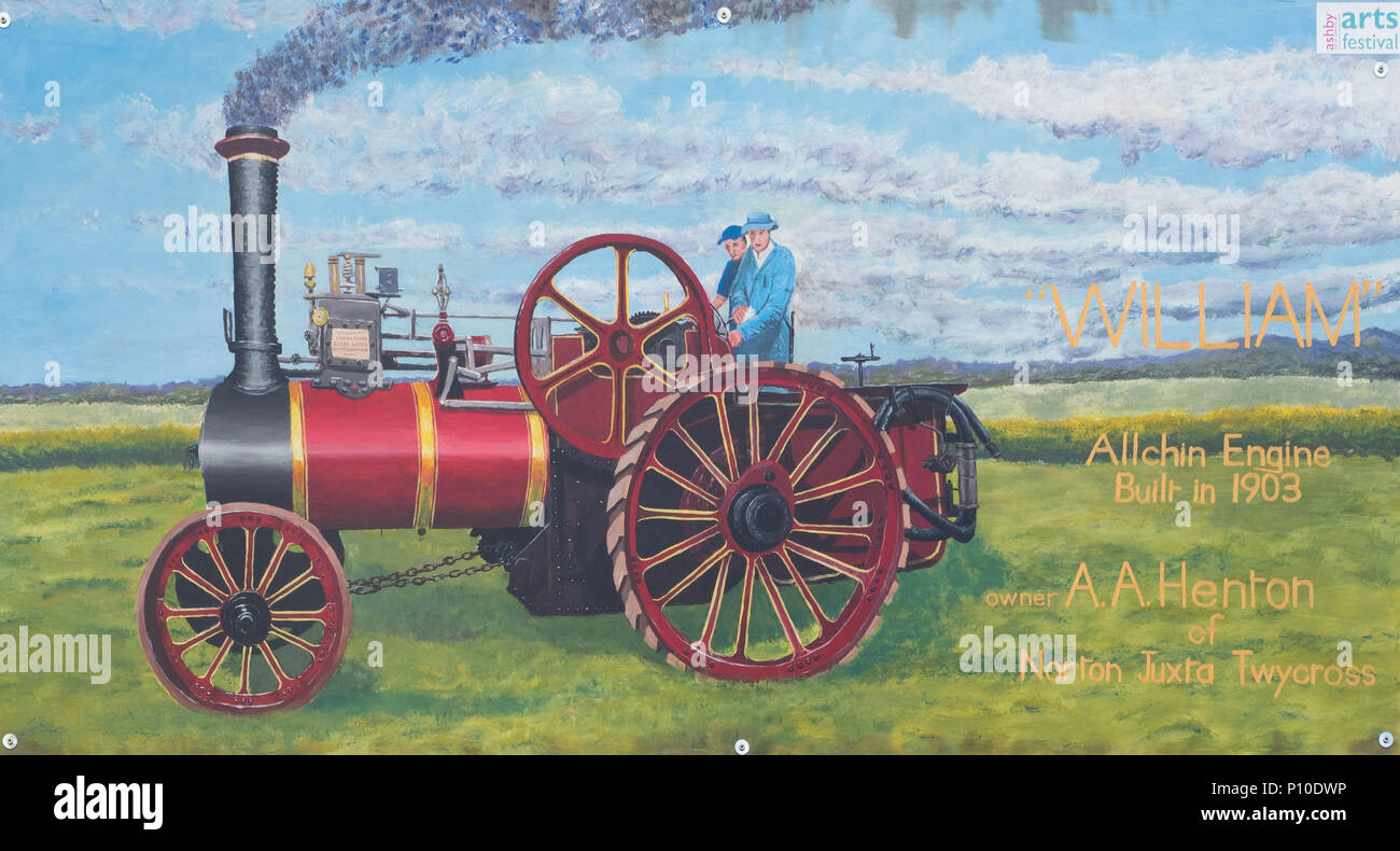 Ashby-de-la-Zouch, England, 6th, June, 2018. the 'William - Steam ...