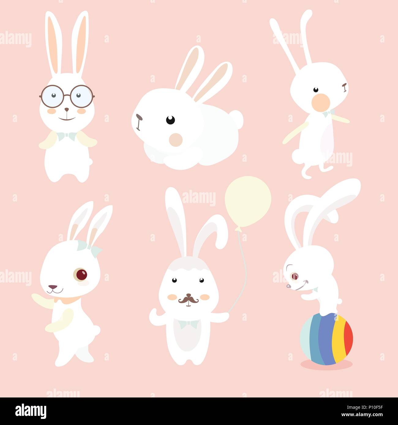 Rabbit Characters Design