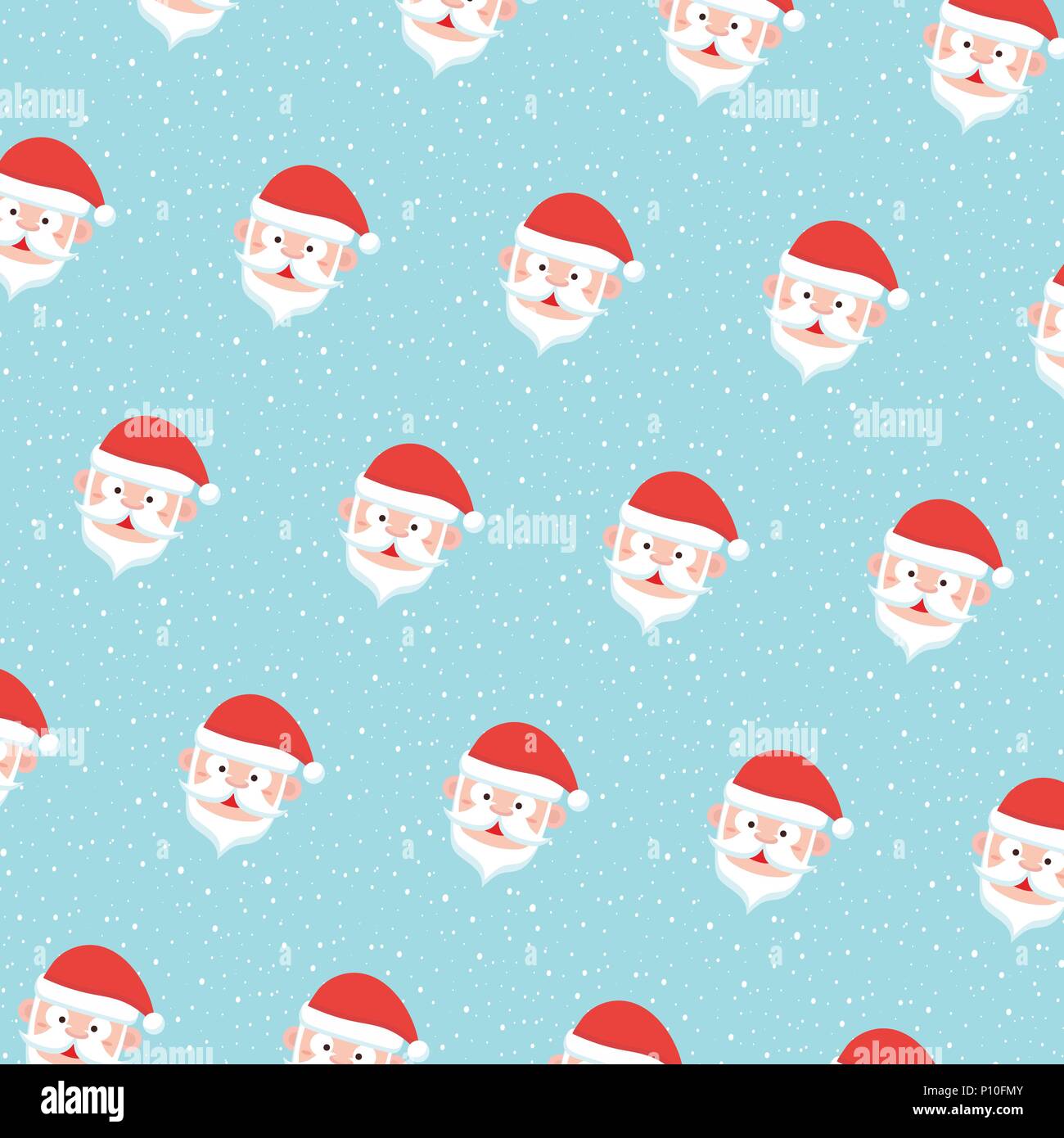 Santa pattern hi-res stock photography and images - Alamy