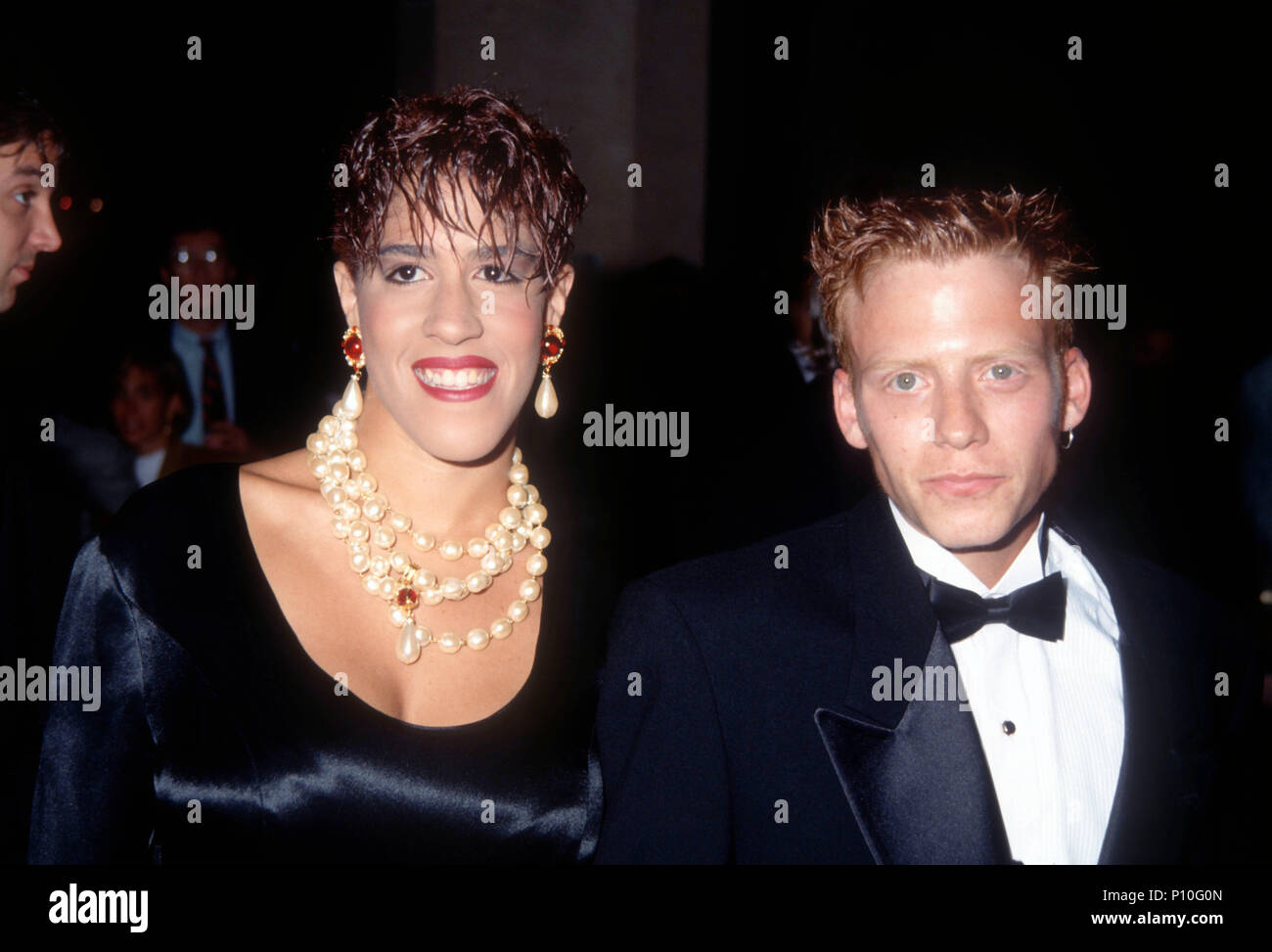BEVERLY HILLS, CA - SEPTEMBER 07: (L-R) Actress Rain Pryor and Jason ...