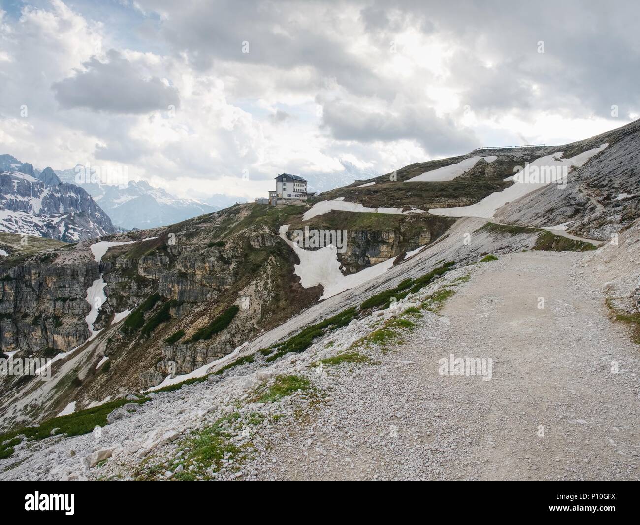Locatelli refugio hi-res stock photography and images - Alamy
