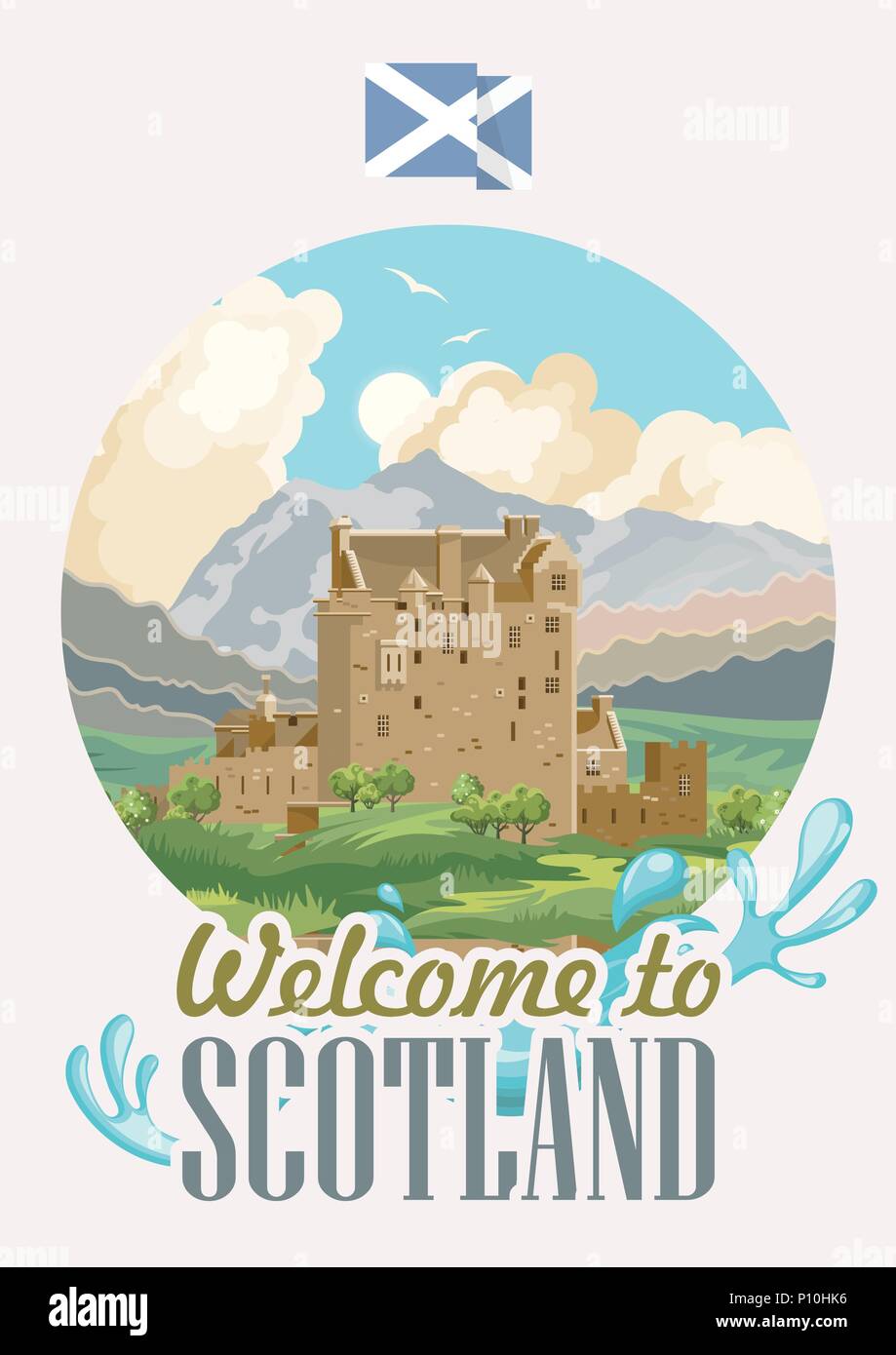 Scottish Thistle Illustration High Resolution Stock Photography and ...