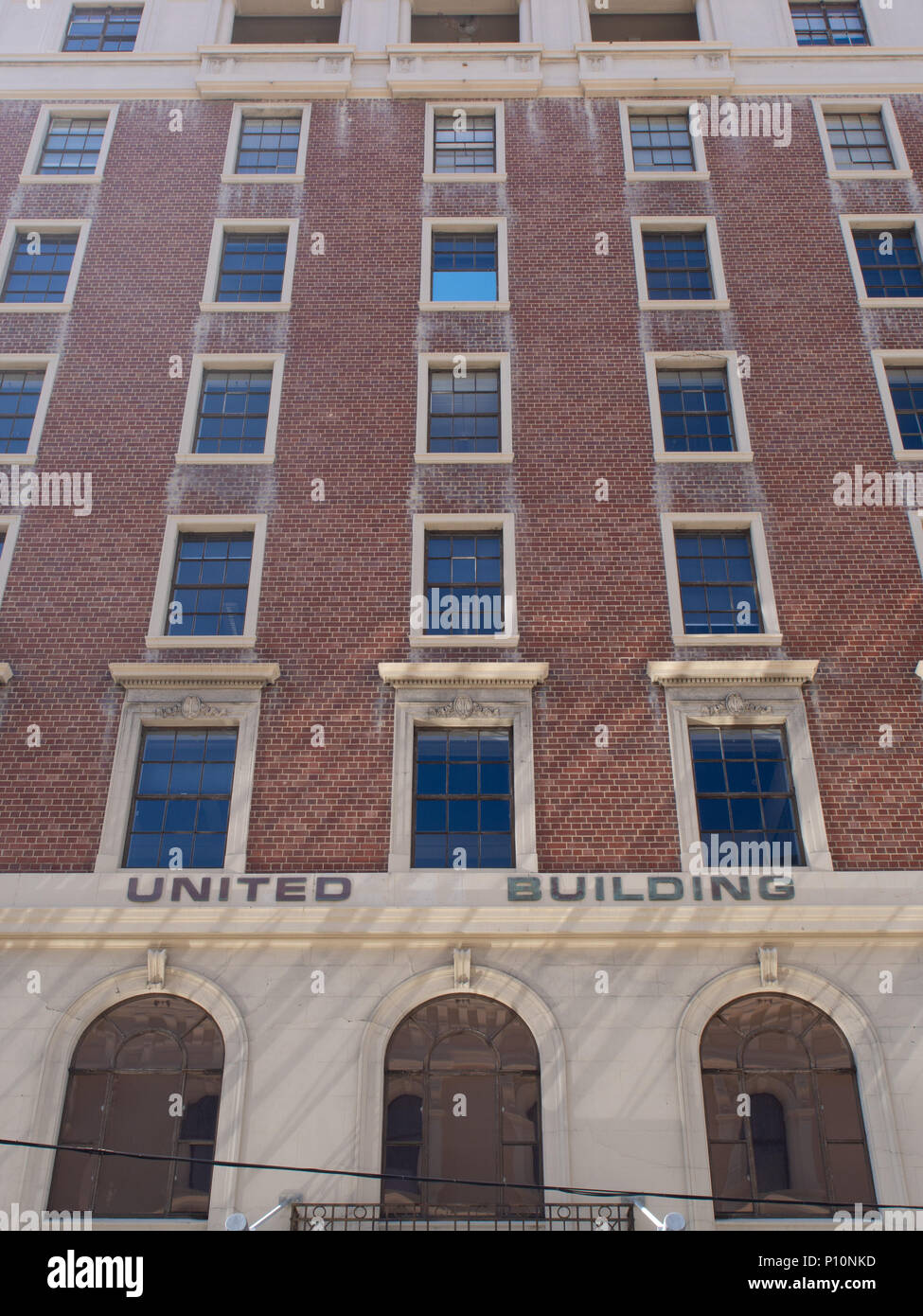United Building In Wellington Stock Photo - Alamy