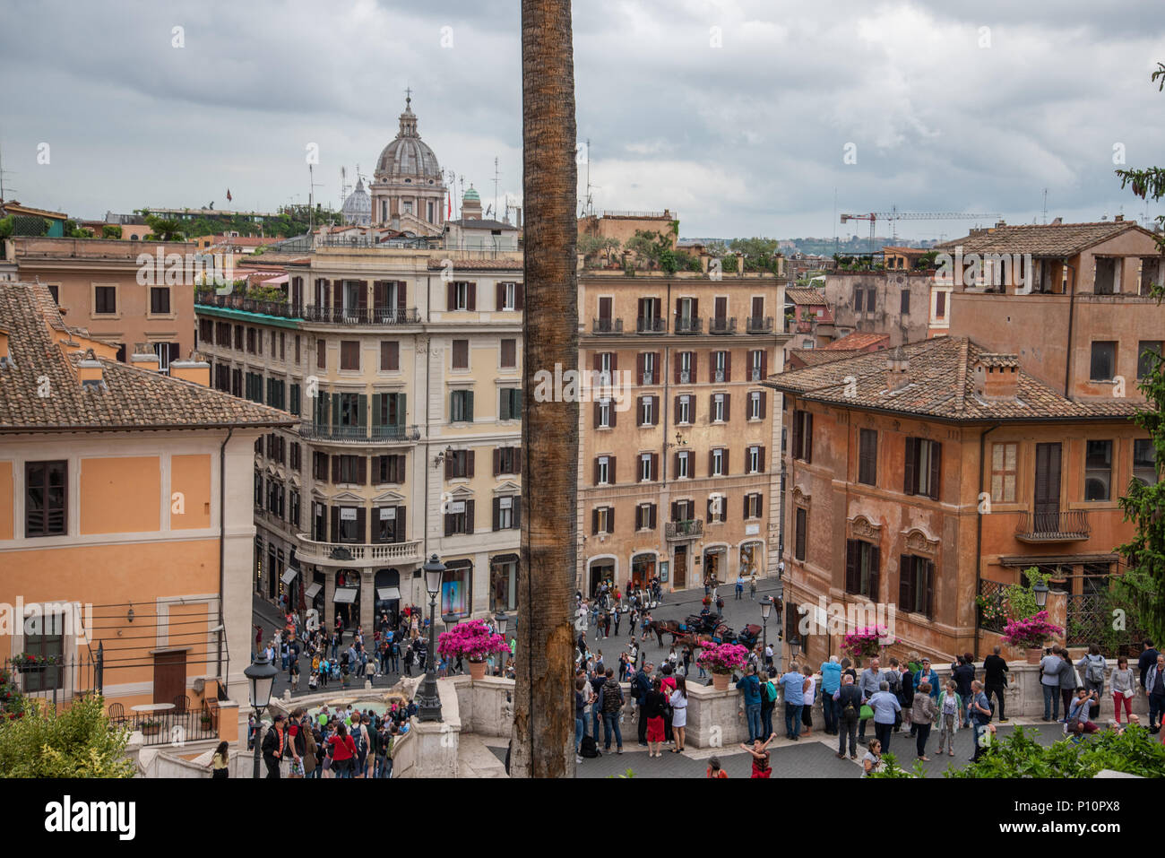 Piazza di Spagna, Rome, Italy Stock Photo - Alamy