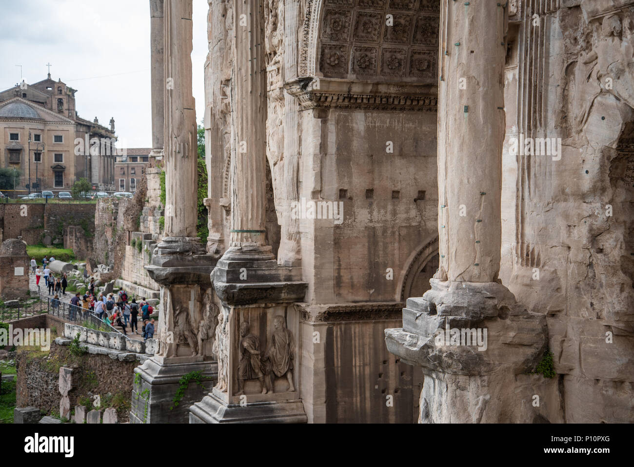Foro romano, Rome, Italy Stock Photo - Alamy