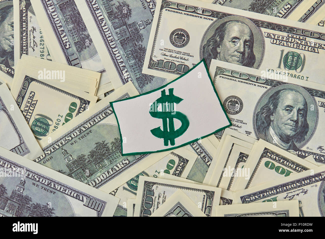 Stacked dollar sign hi-res stock photography and images - Alamy