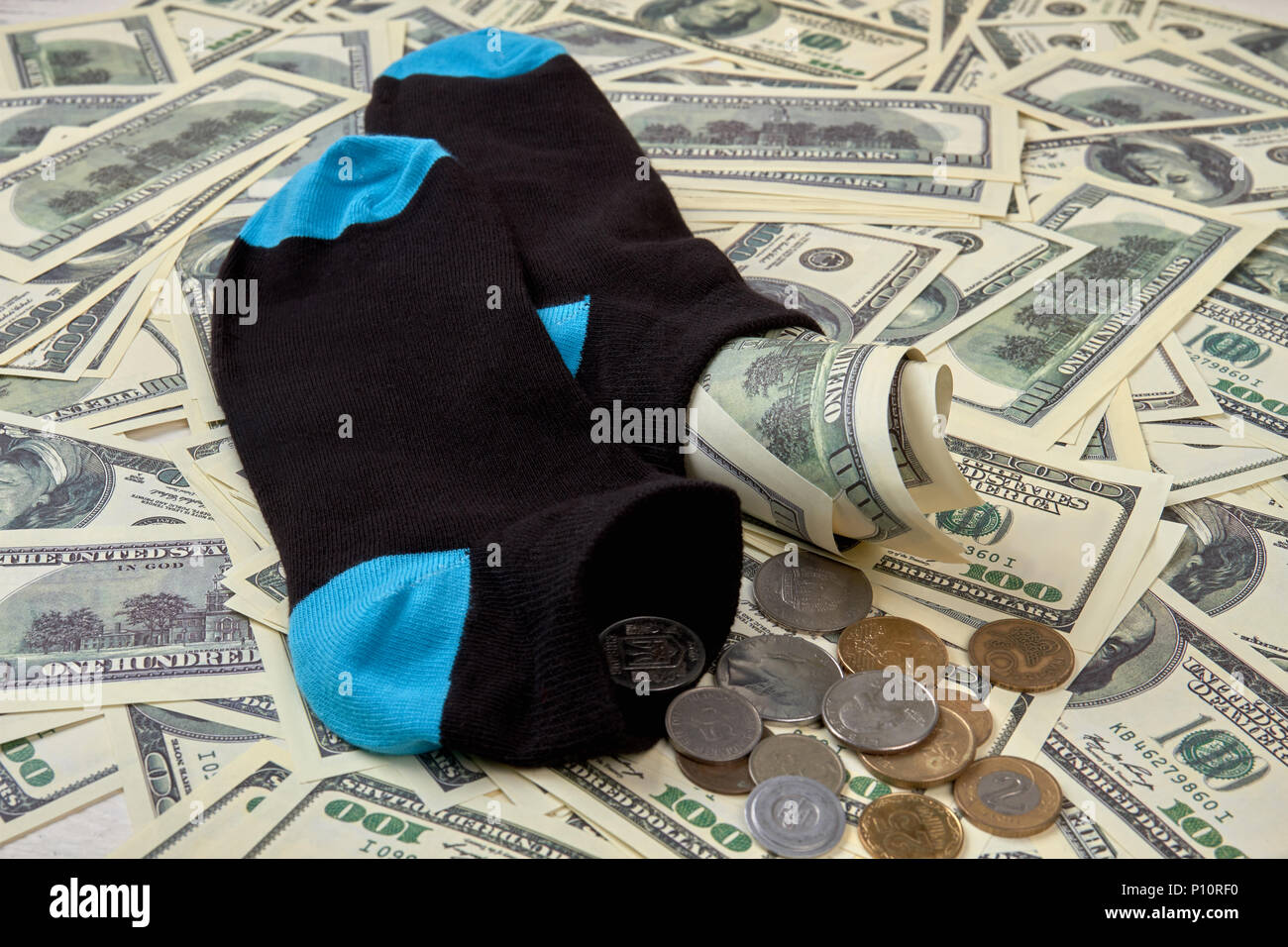 Stocking money saving hi-res stock photography and images - Alamy