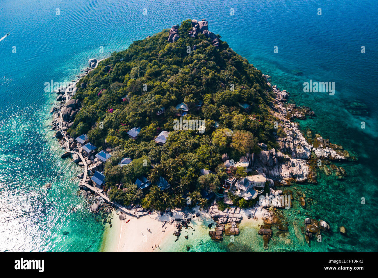 Thailand koh phangan aerial drone hi-res stock photography and images ...