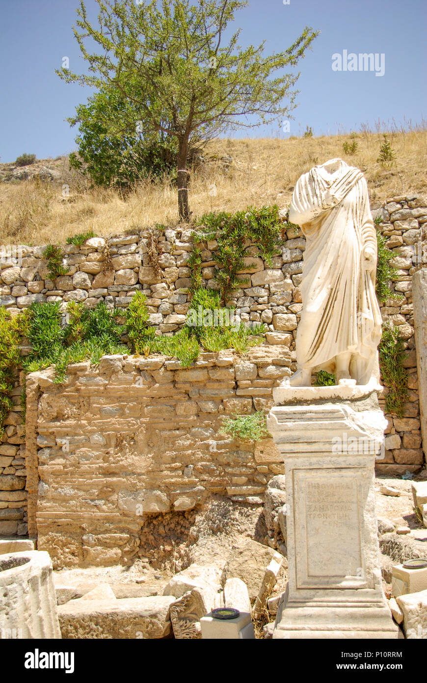 Ruins of the Ancient city of Ephesus in Turkey Stock Photo - Alamy