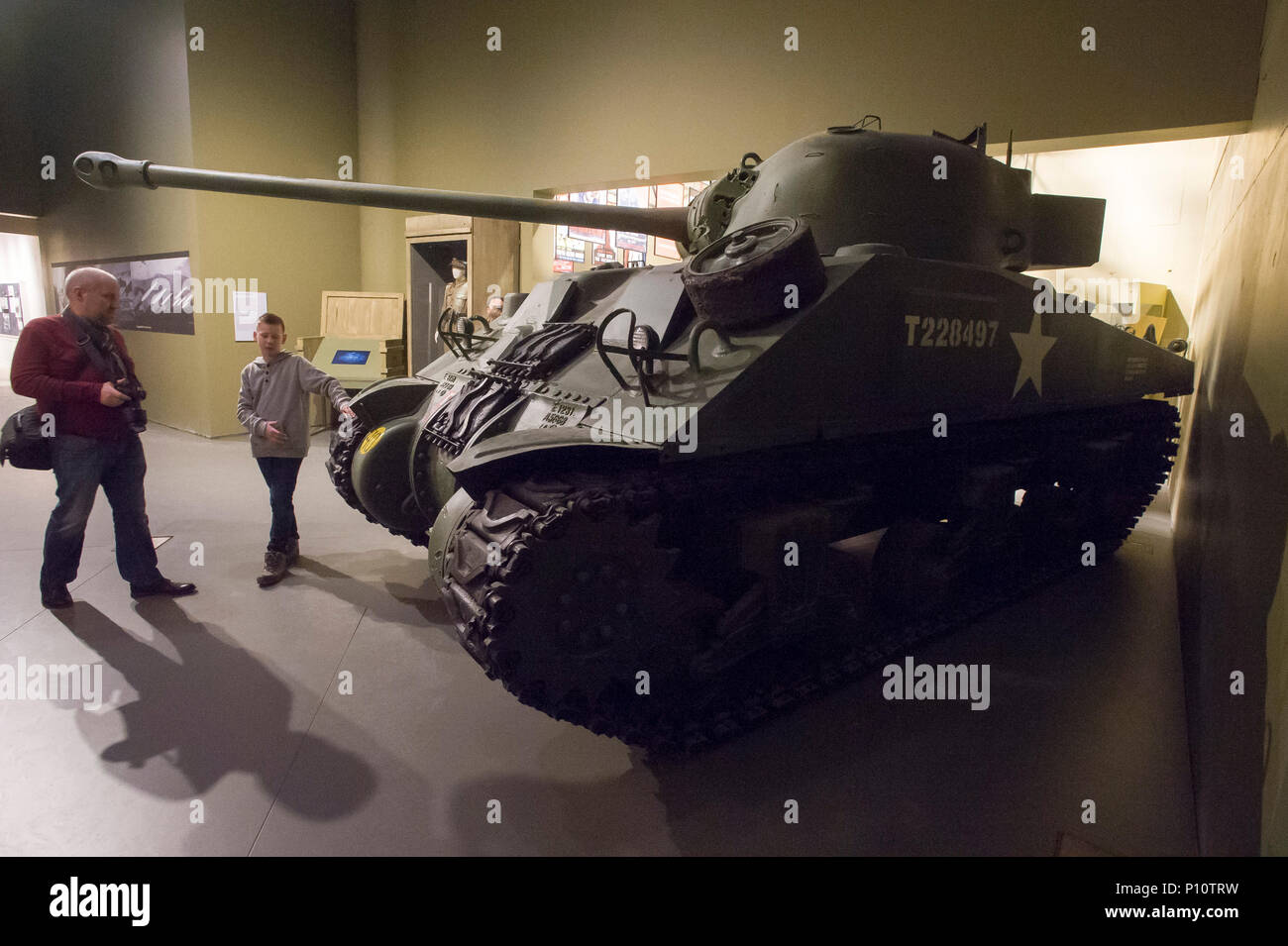 Medium tank Sherman Firefly used by 1st Polish Armoured Division called ...