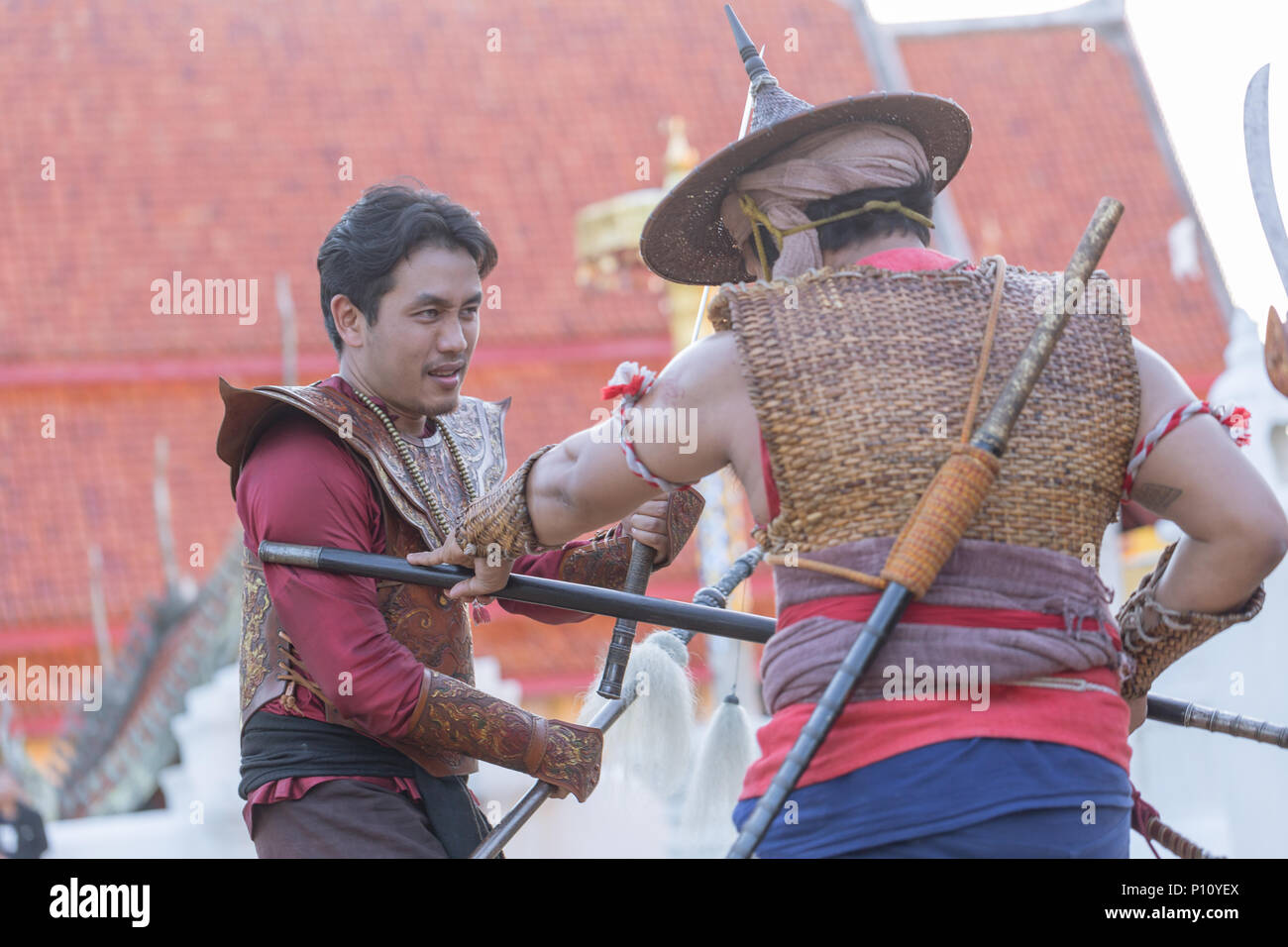 Thai medieval soldier hi-res stock photography and images - Alamy