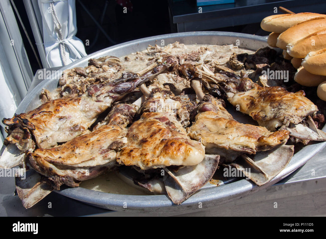 Meat dish made in traditional Turkish style Stock Photo - Alamy