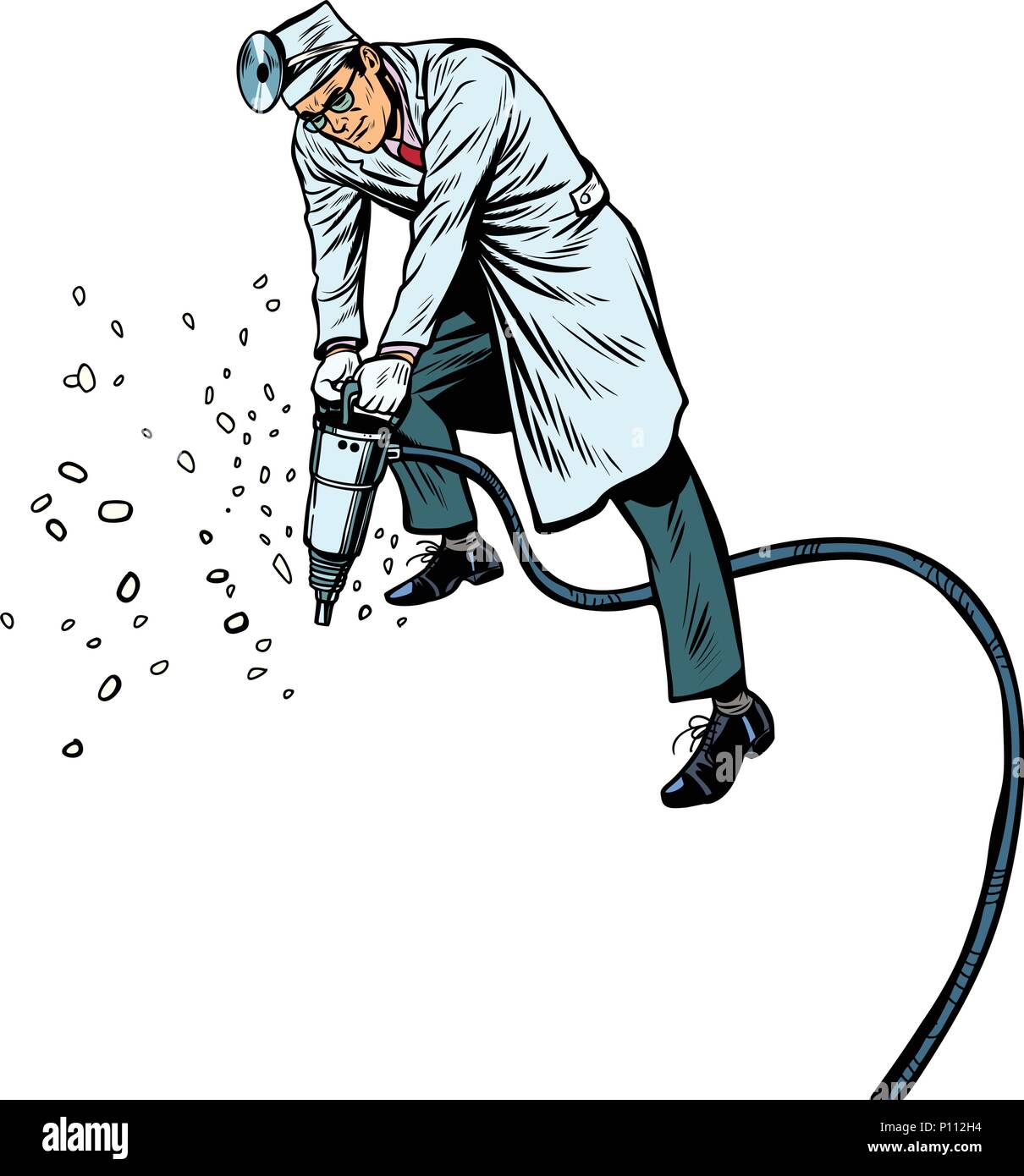 Medicine teeth Stock Vector Images - Alamy