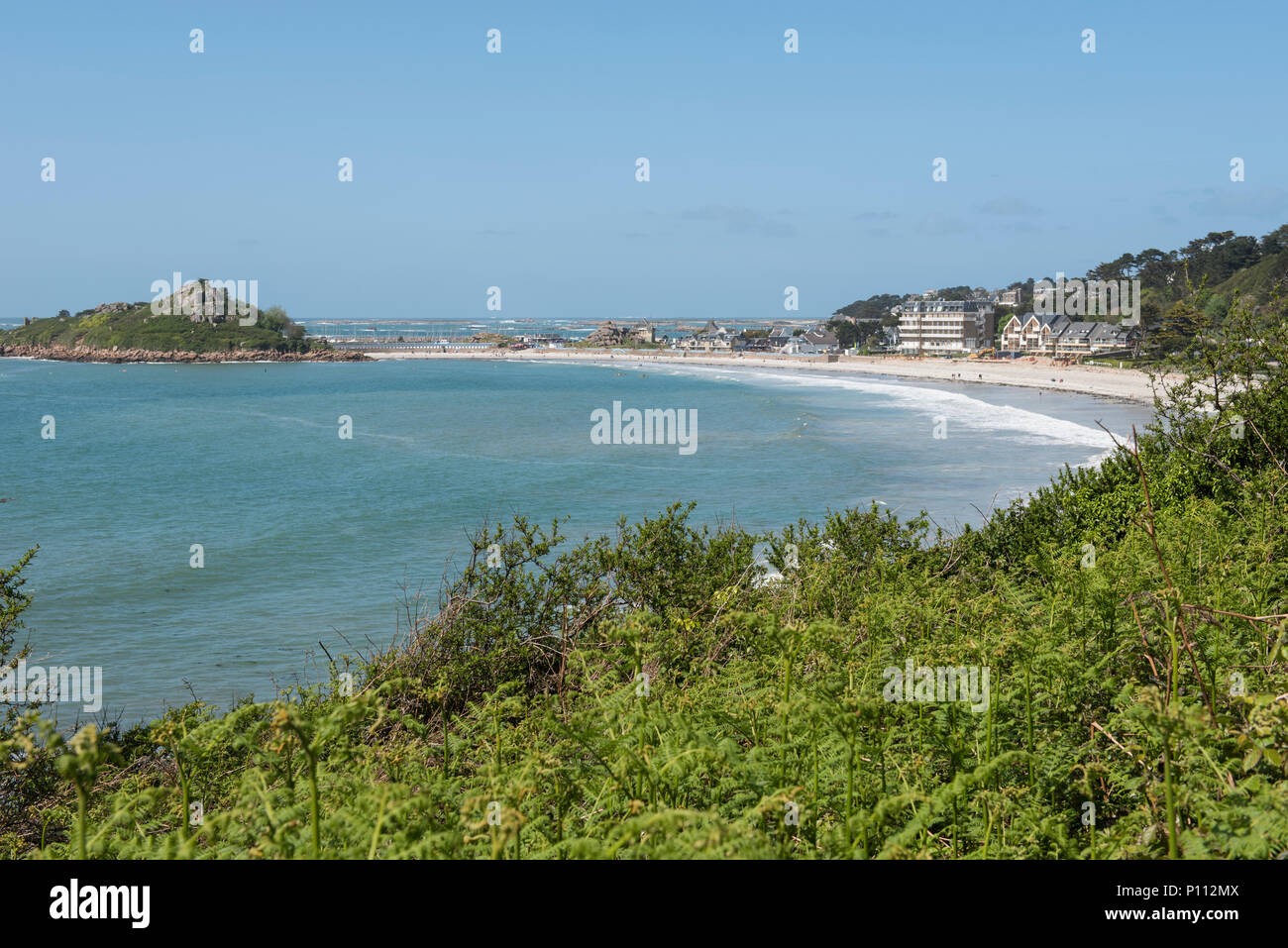 View of Trébeurden, Côtes-d'Armor, Brittany, France Stock Photo - Alamy