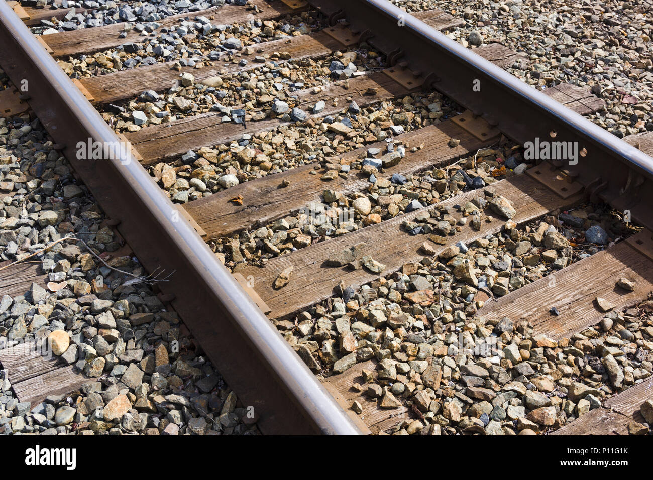 For railroad rails hi-res stock photography and images - Alamy