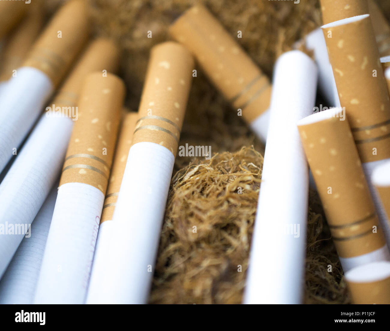 cigarettes and tobacco, addiction concept,image of a Stock Photo - Alamy
