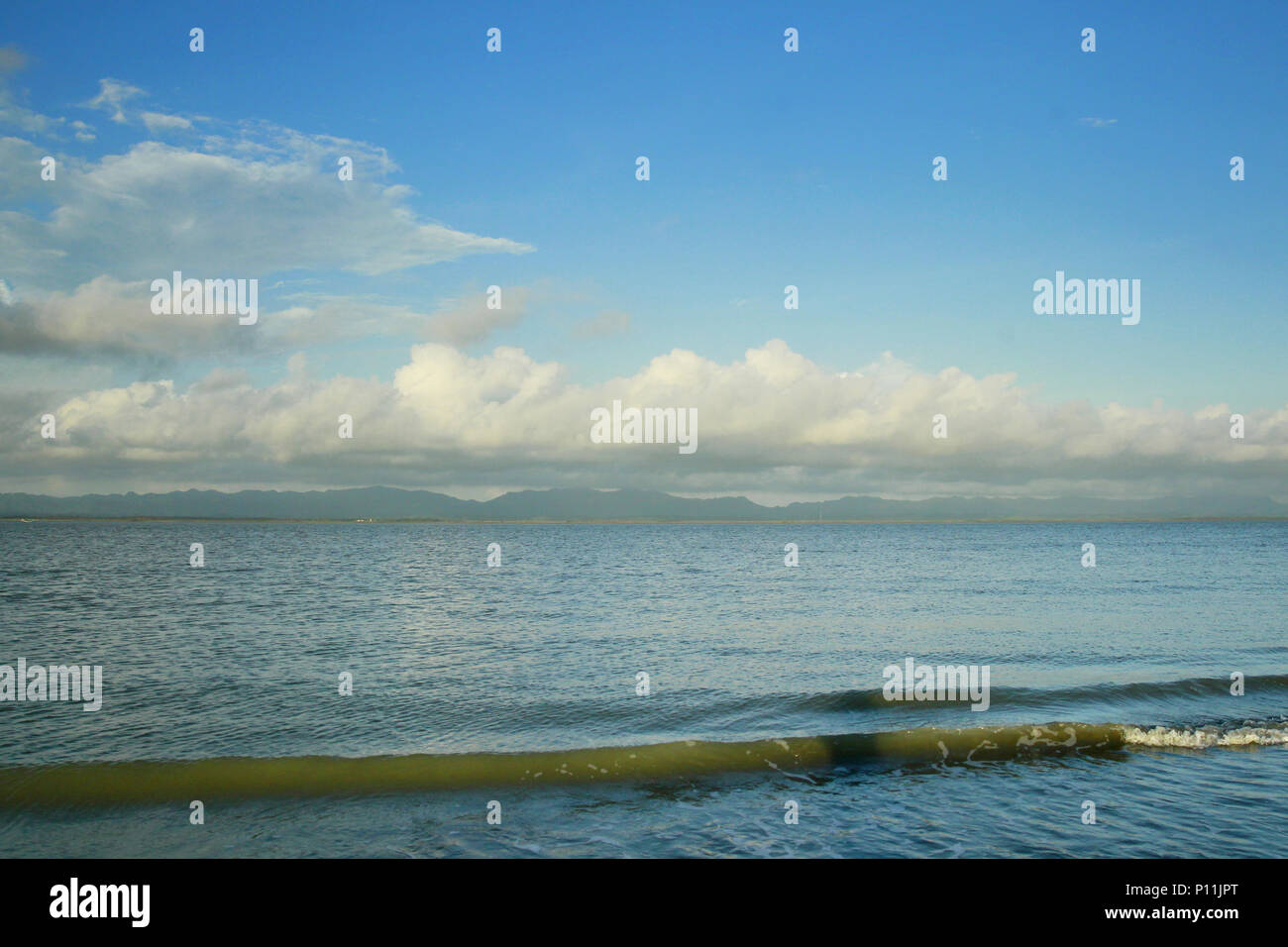 Clouds over the Naf River at Teknaf island in Cox’s bazar, Bangladesh ...