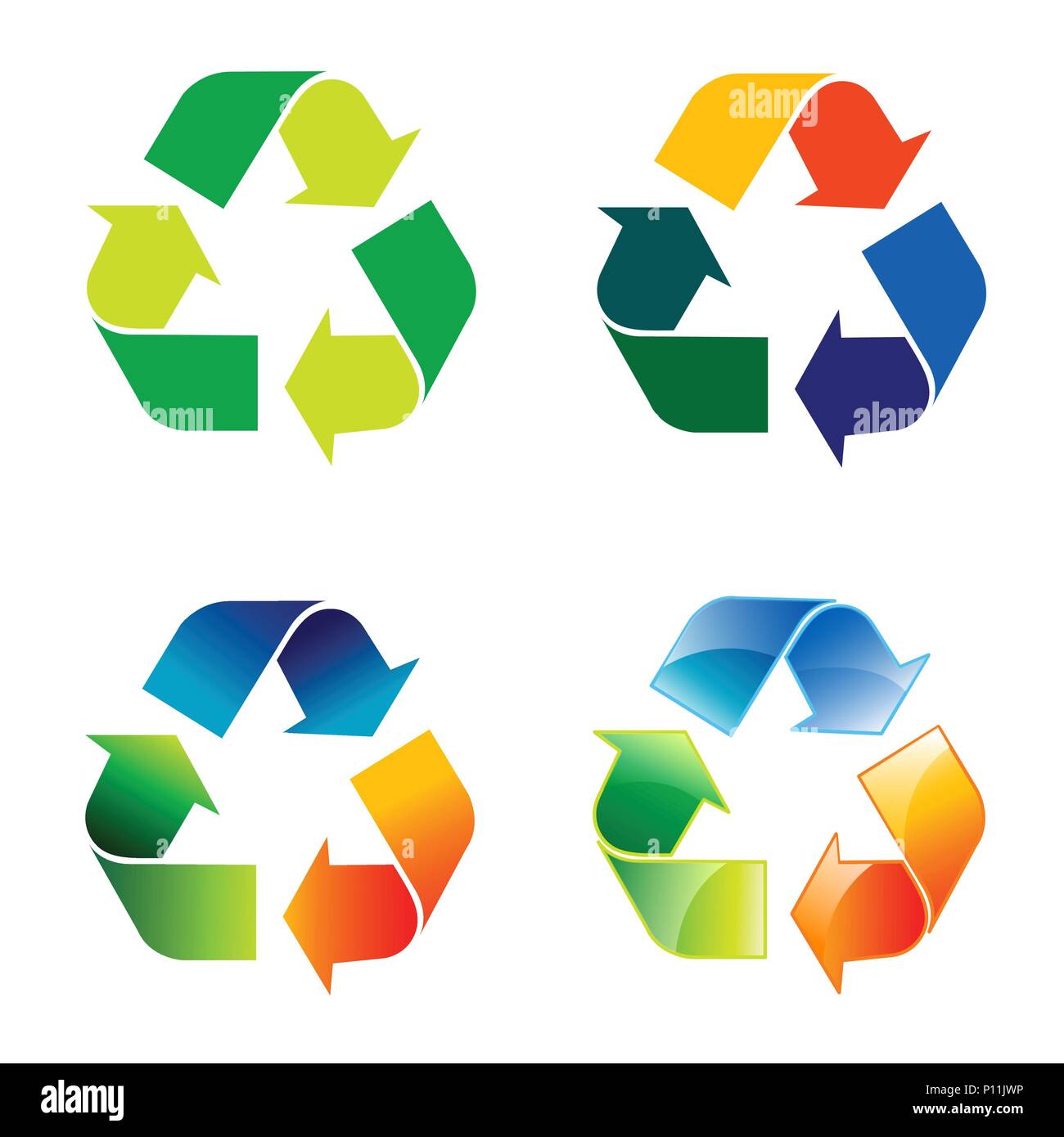 Environmental recycle set Stock Vector Image & Art - Alamy