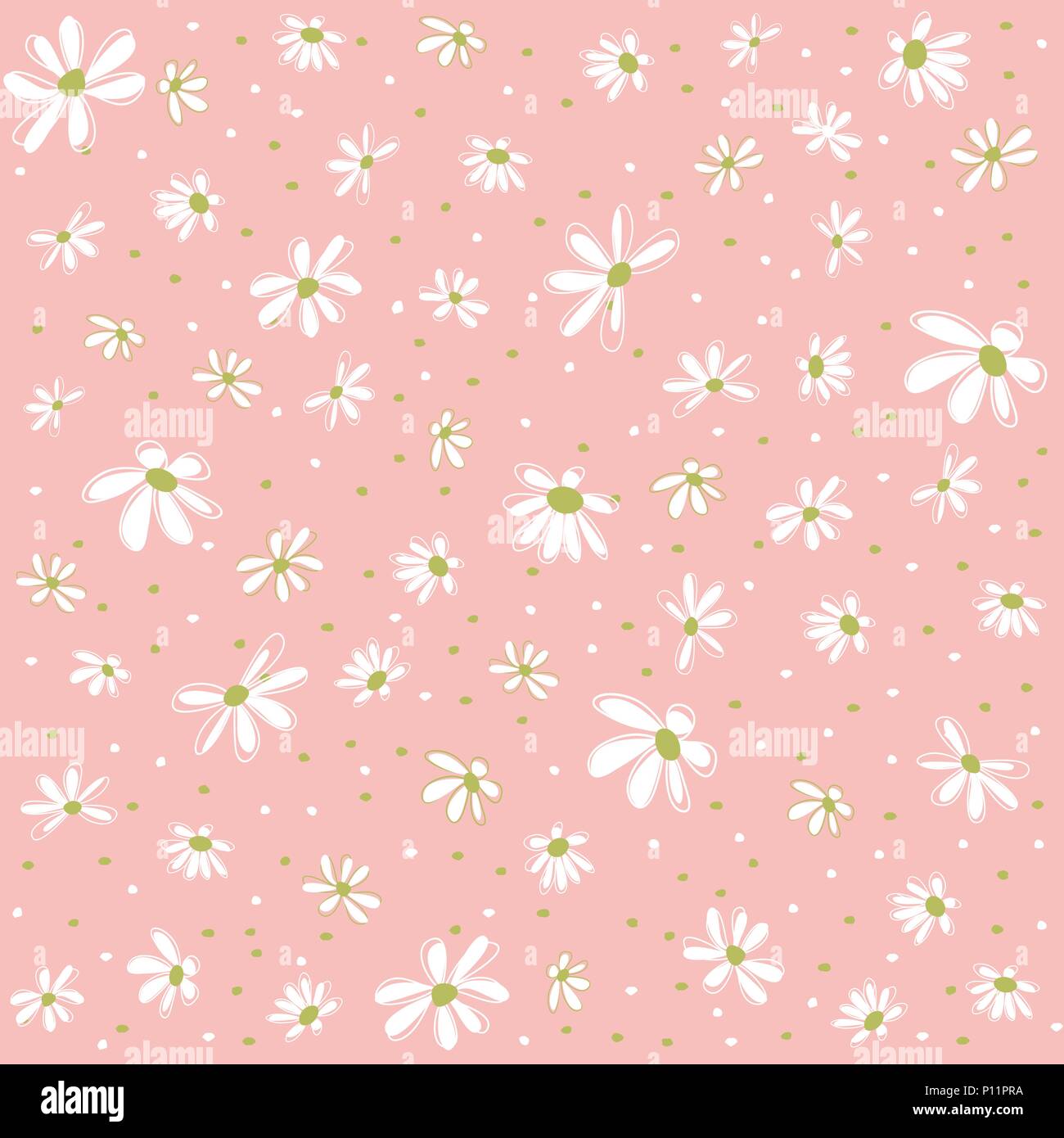 Seamless floral pattern, spring background Stock Vector Image & Art - Alamy