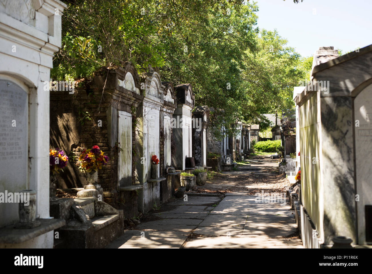 Lafayette Cemetery No. 1 in the Garden District of New Orleans ...