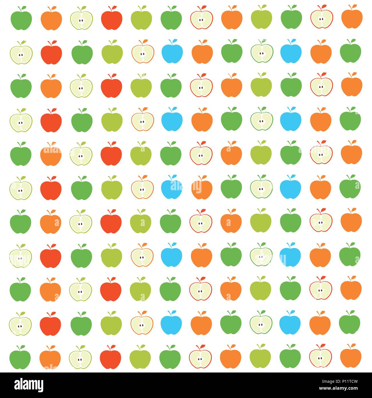 Fruits, apple background Stock Vector Image & Art - Alamy