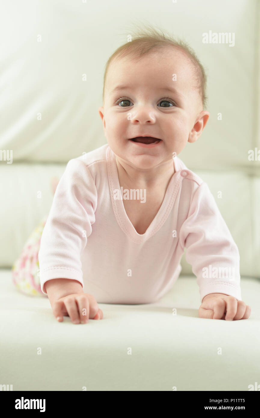 Cute adorable baby girl Stock Photo - Alamy