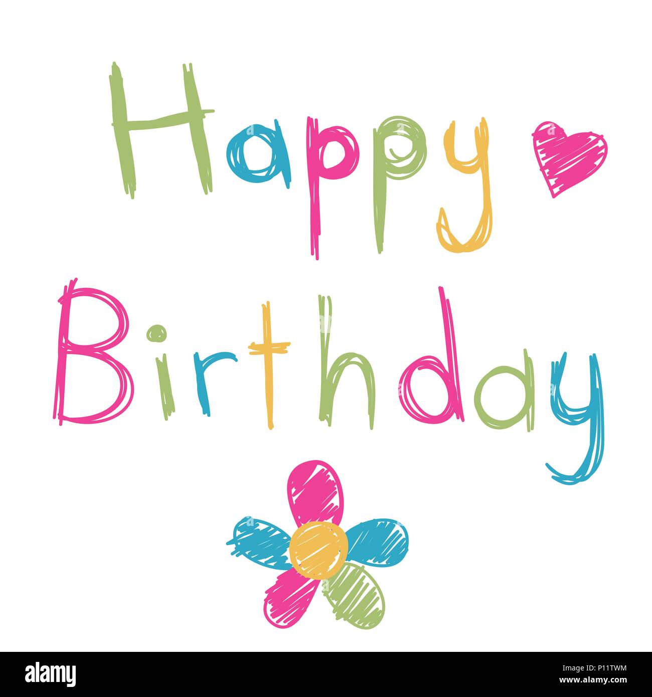 Childrens birthday party boy Stock Vector Images - Alamy